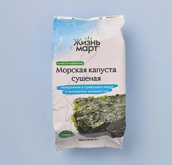 Заказать Морская капуста обжаренная с зеленым чаем с бесплатной ...